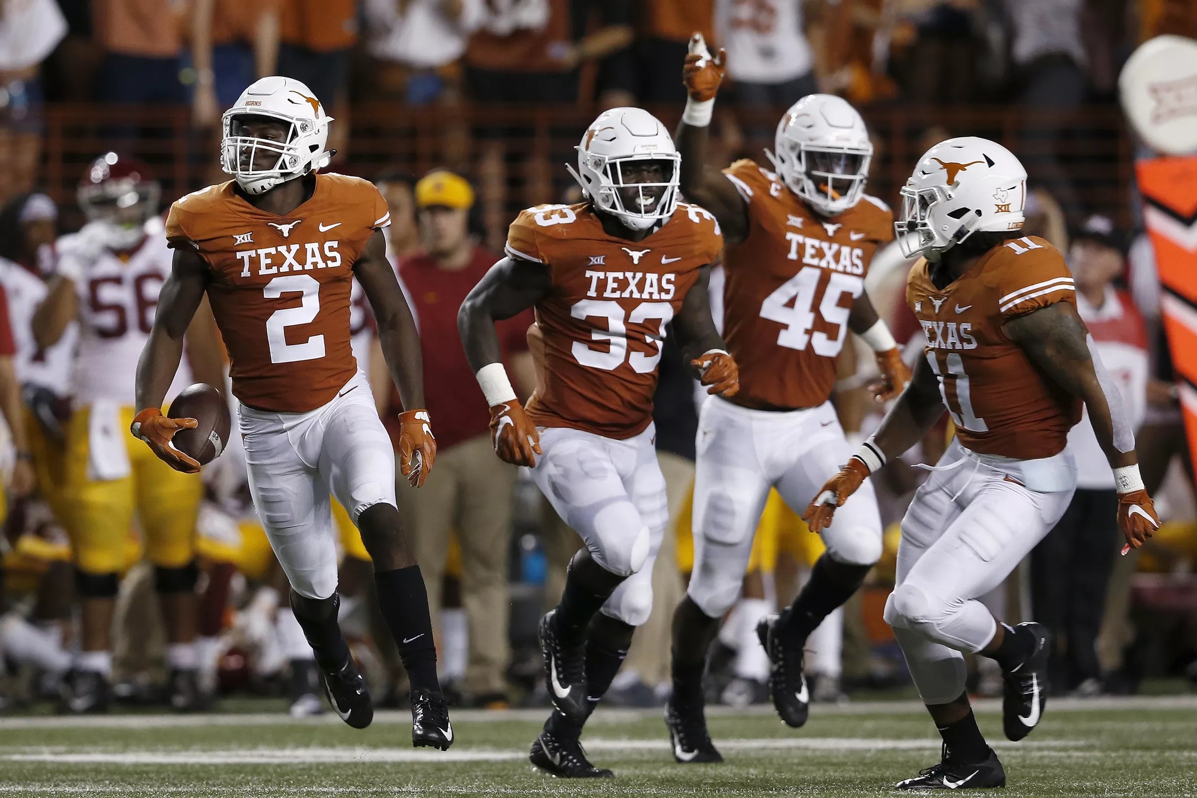 Multiple Longhorns appearing in various NFL Mock Drafts