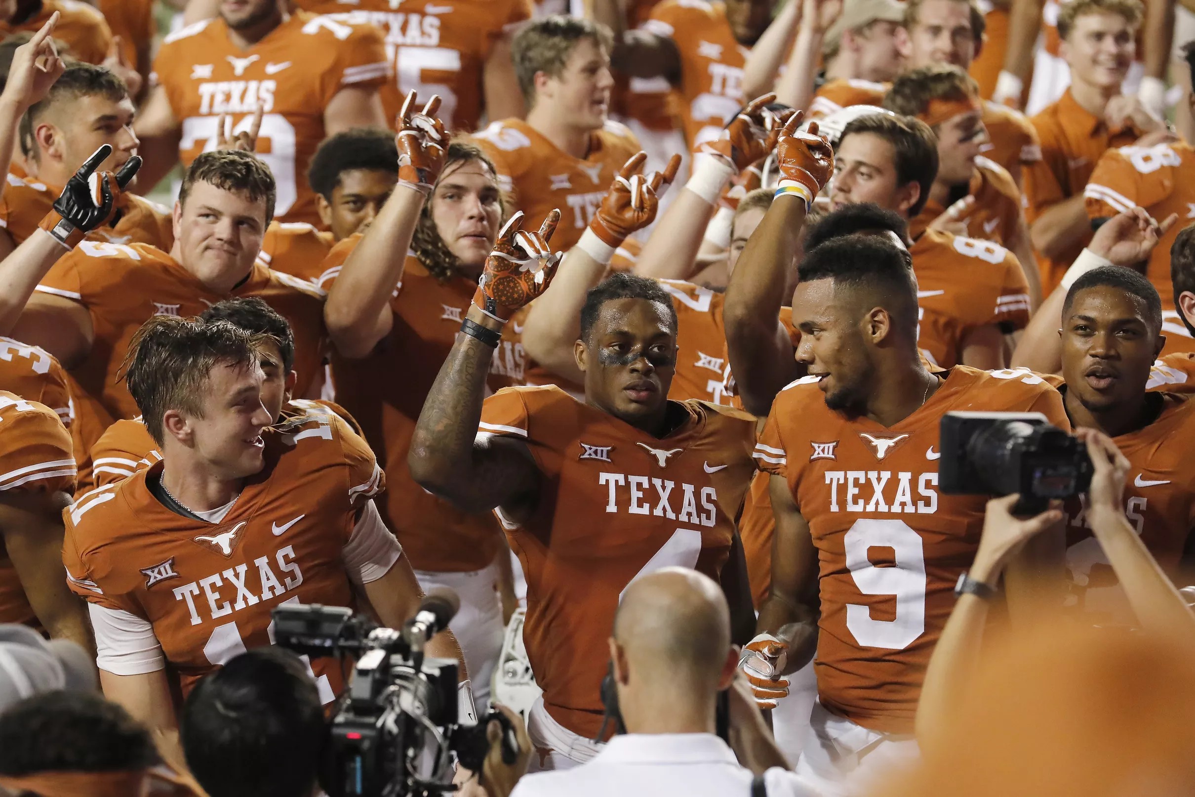 An improving Texas team will continue to be tested by tough schedule