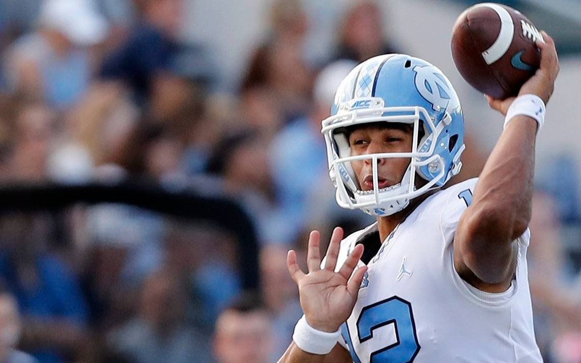 Is UNC's Chazz Surratt getting more comfortable at quarterback?