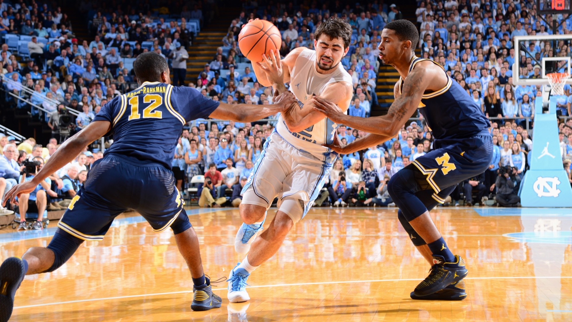 Tar Heels Down Michigan in ACC/Big Ten Challenge, 86-71