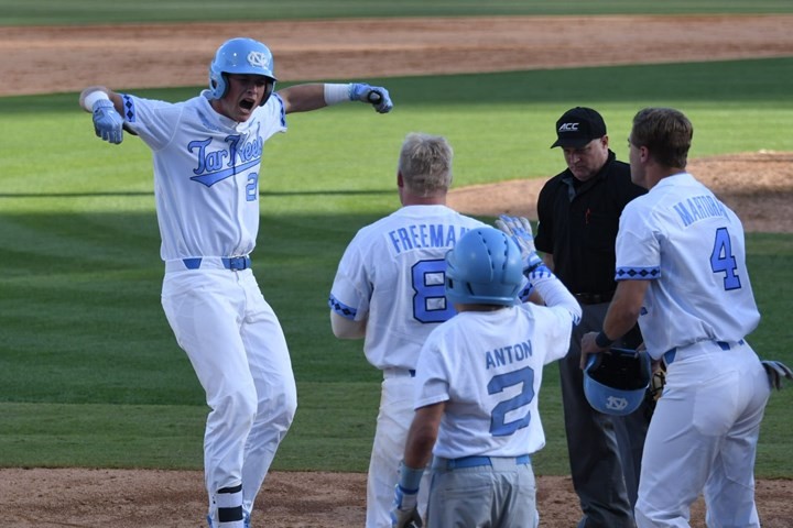 Tar Heels Win Extra Inning Thriller Over Georgia Tech To Clinch Series