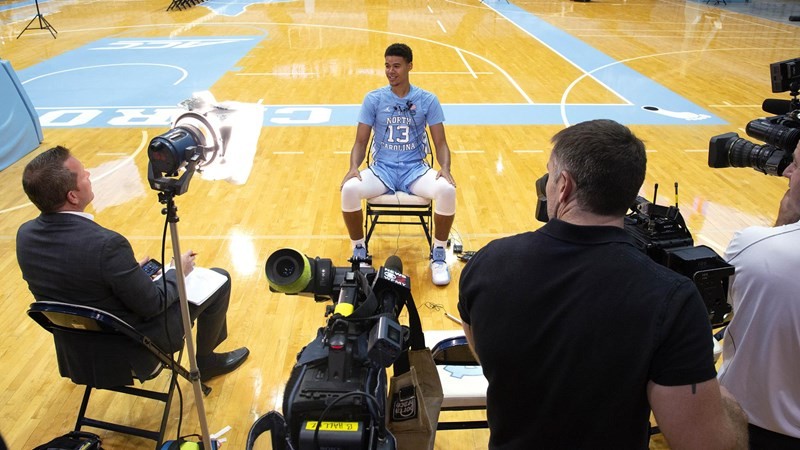 Media Day Q&A: Cameron Johnson, Sterling Manley