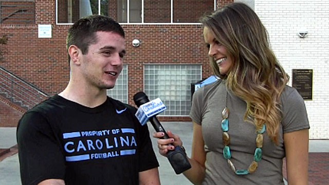 Jon Heck talks UNC's offensive line