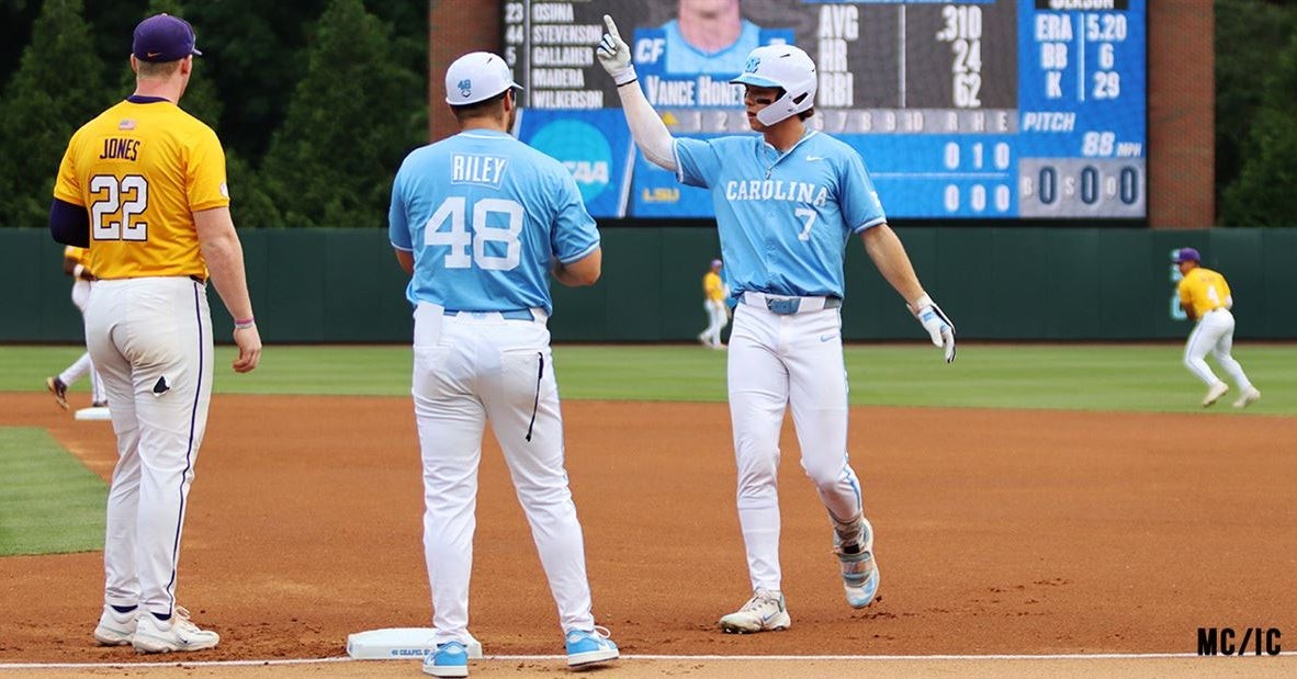UNC Baseball Defeats LSU, Advances To Super Regionals