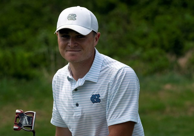 Austin Greaser Medals, UNC Finishes Second In Men's Golf Regional