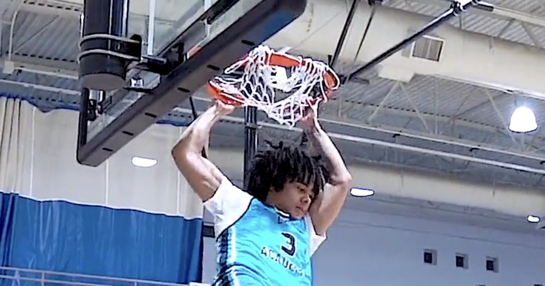 2024 UNC Commit Elliot Cadeau Shows Off Bounce With Five Incredible Dunks