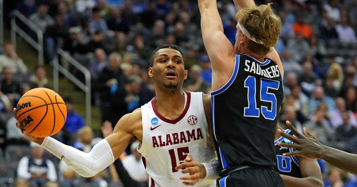 Alabama transfer Jarin Stevenson has committed to the Tar Heels