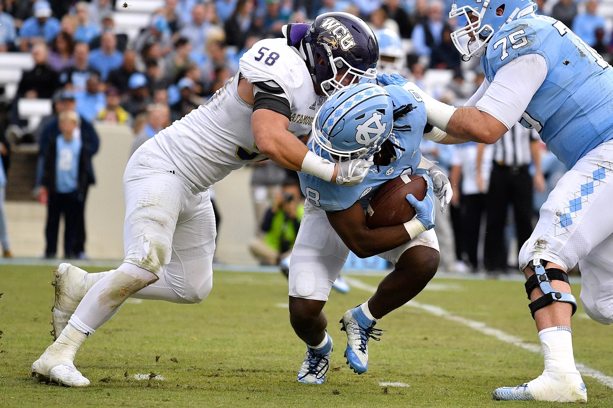 UNC Football Player of the Game: Michael Carter