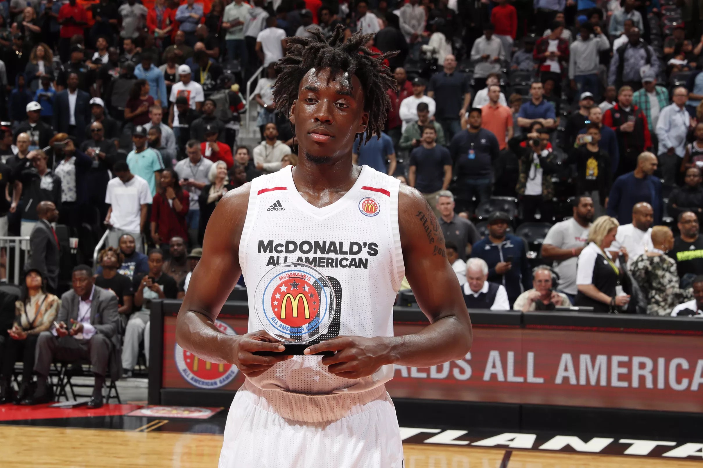 Nassir Little moved up to number 2 on Rivals 100 list