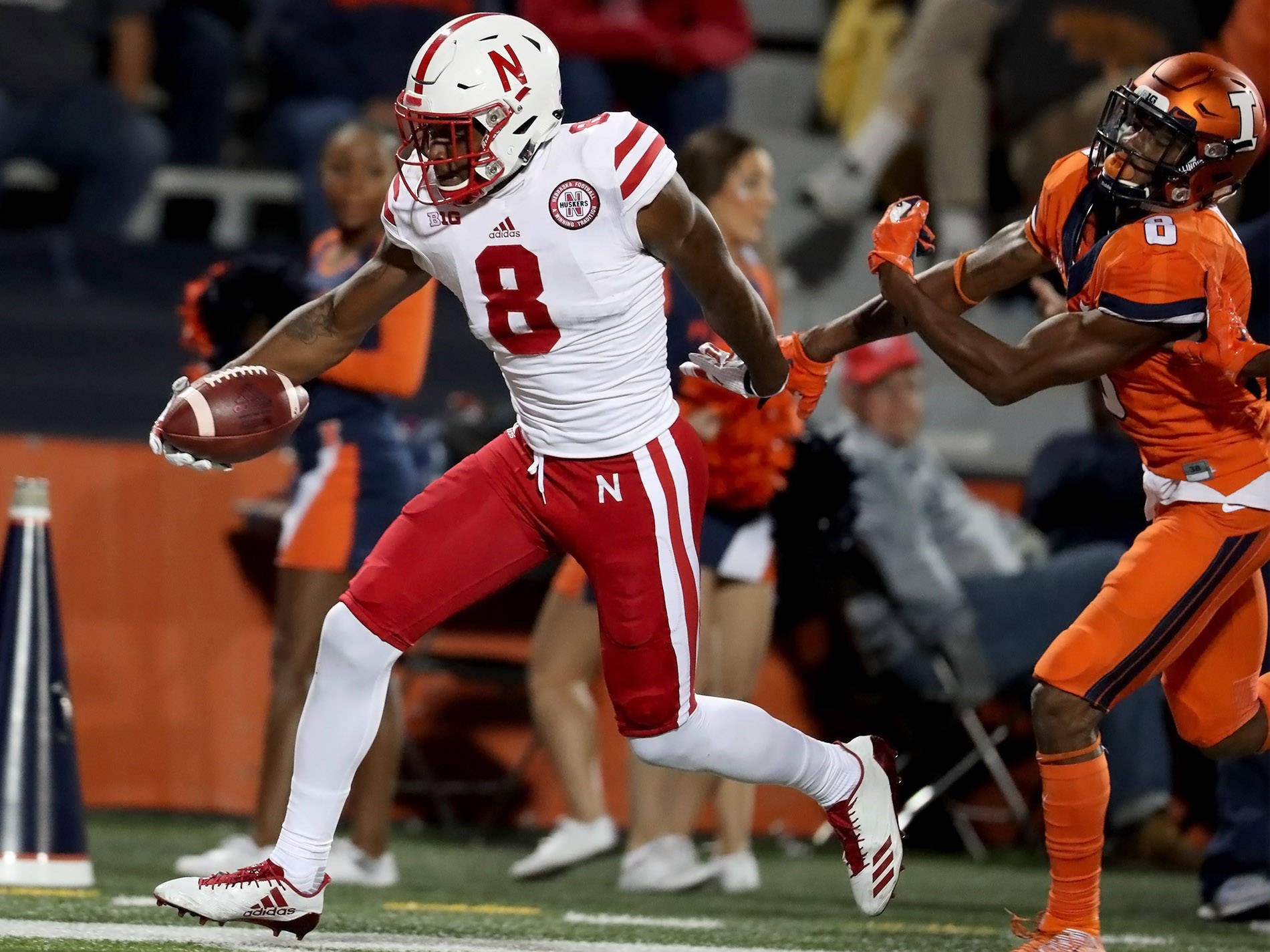 Johnny Rodgers Feeling Positive for Wisconsin Game