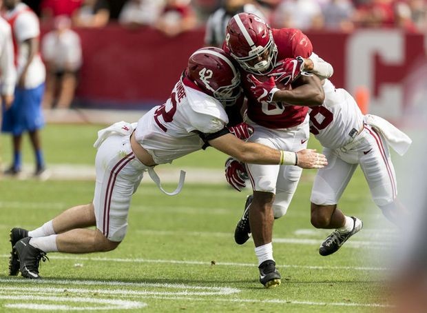 Return to football seems unlikely for Alabama LB