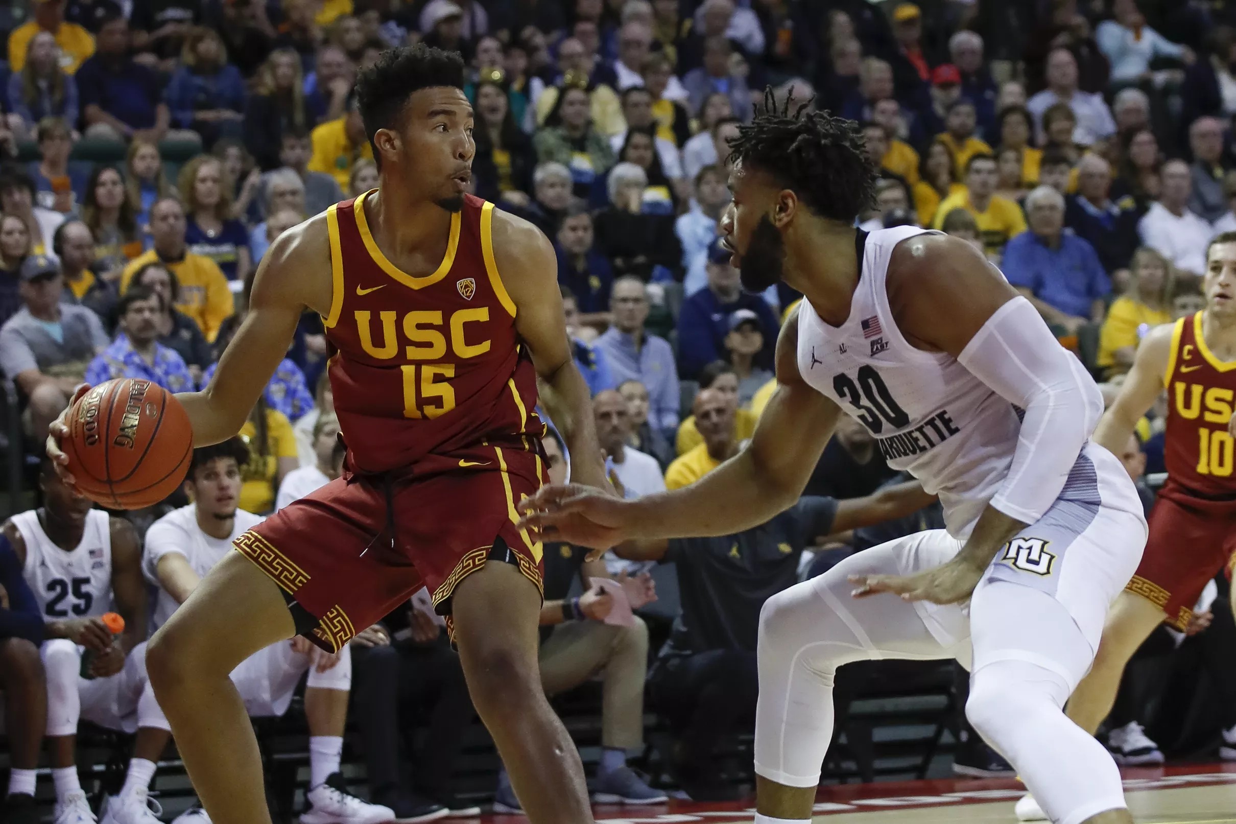 USC basketball defeats Harvard 77-62 to take 3rd place in the Orlando ...