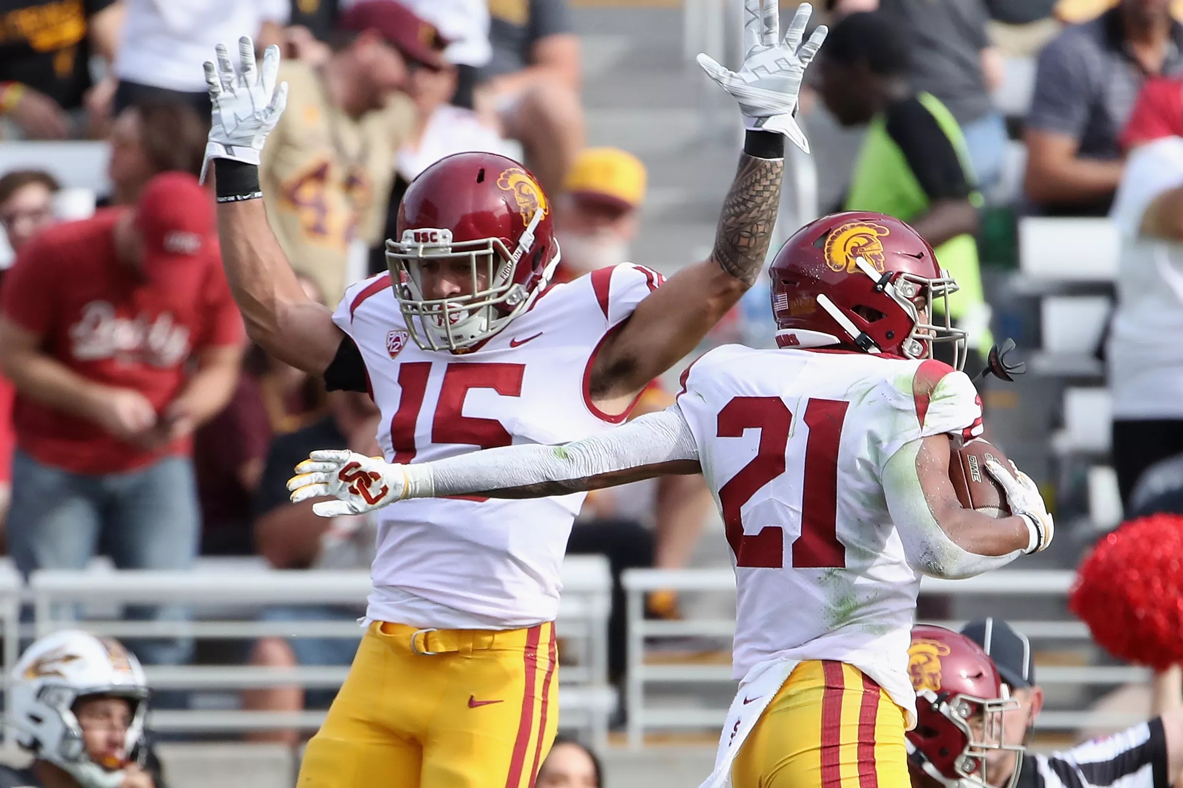 USC escapes with a 31-26 victory over Arizona State