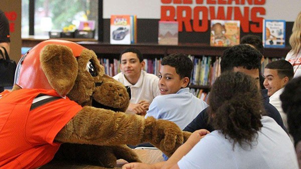Browns Give Back Focuses on Improving Education and Youth Development ...