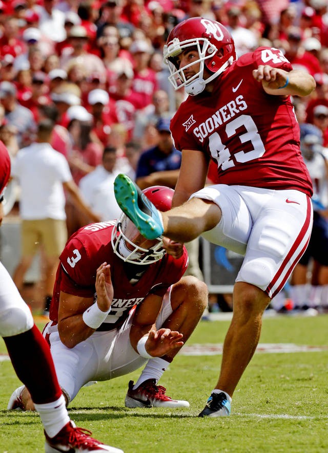 OU kicker Austin Seibert continues hot streak
