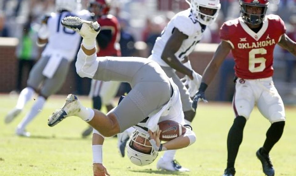Oklahoma football: West Virginia quarterback Austin Kendall's ...
