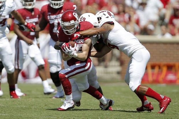 OU football: Drake Stoops makes Sooner debut