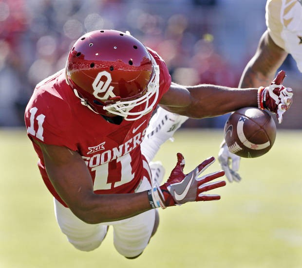 Westbrook breaks OU touchdown receptions record in Bedlam