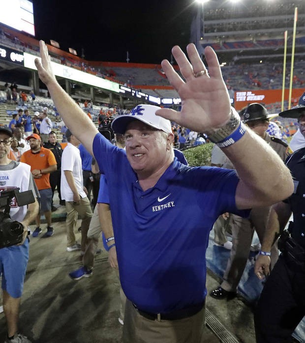 OU football: Kentucky's Mark Stoops addresses brother's dismissal
