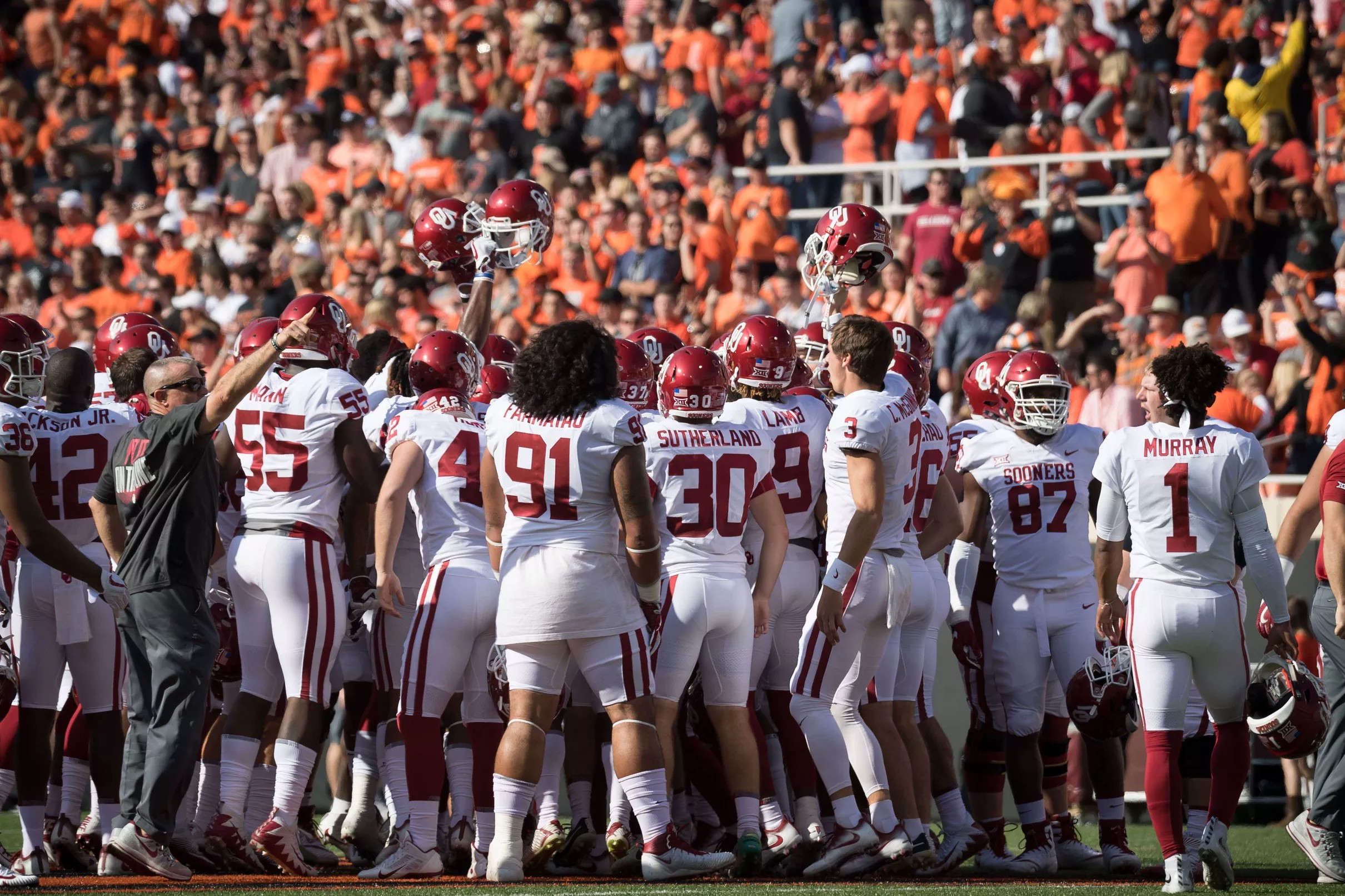 Oklahoma Sooners stay put at No. 5 in College Football Playoff rankings