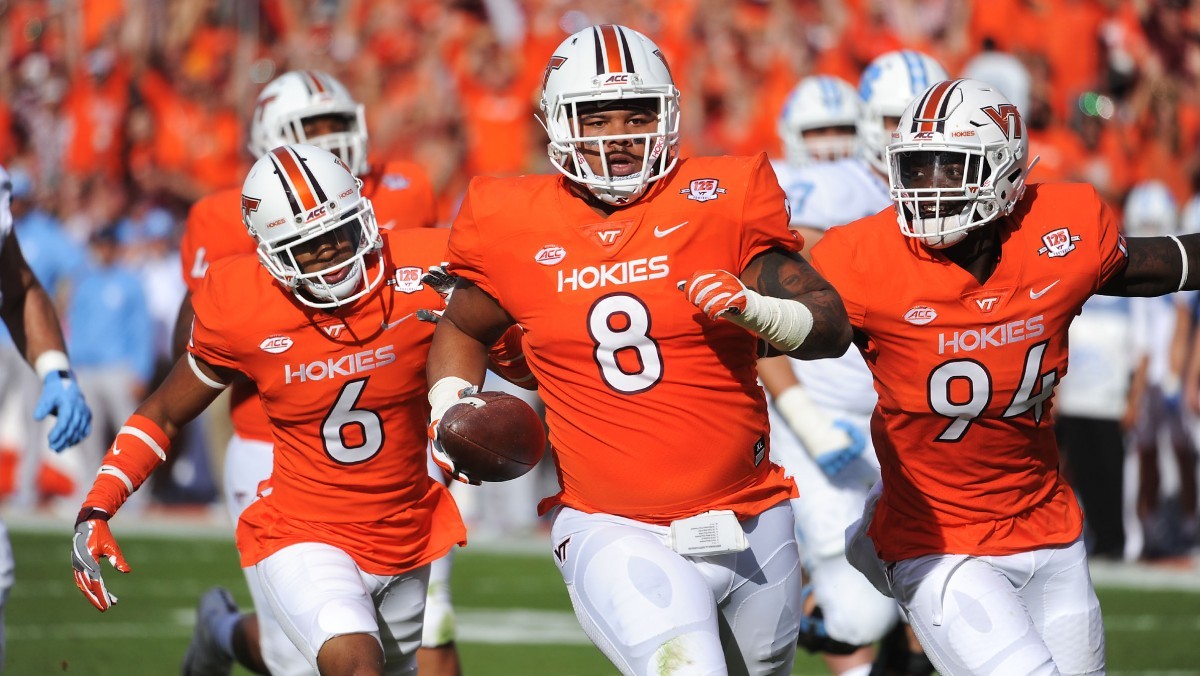 DT Ricky Walker awarded Beamer No. 25 for Duke game