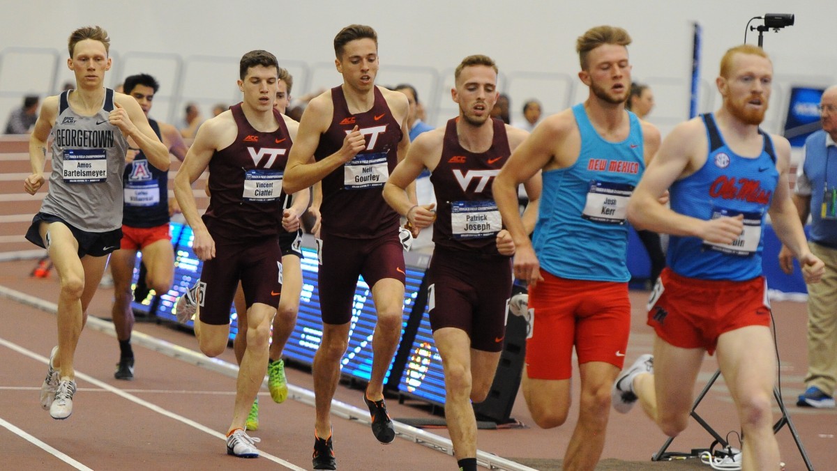 Hokies earn men's DMR title at NCAA Indoor Championships