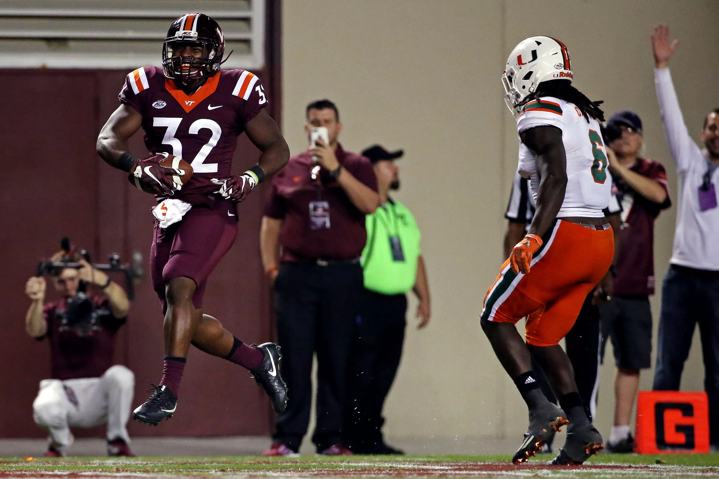 Virginia Tech football: Steven Peoples looking like the man at running back