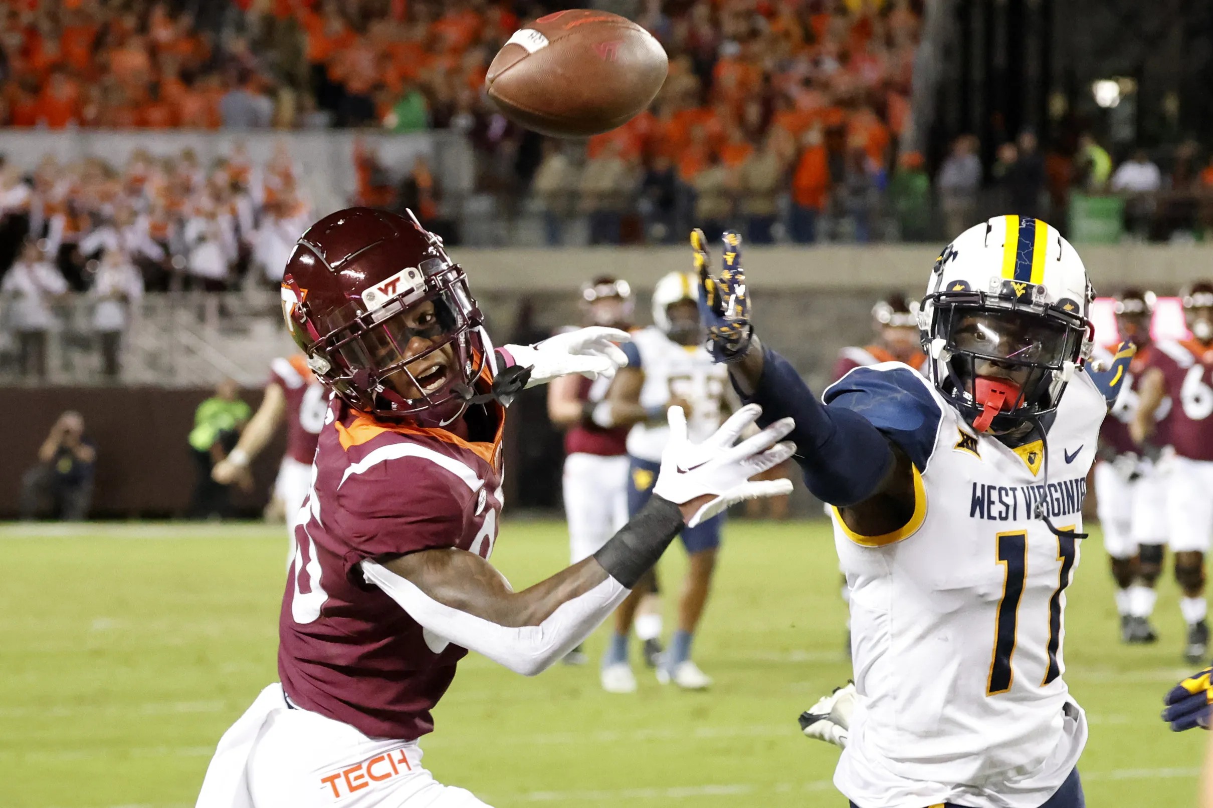 Virginia Tech football: Wide receiver Christian Moss is not returning ...