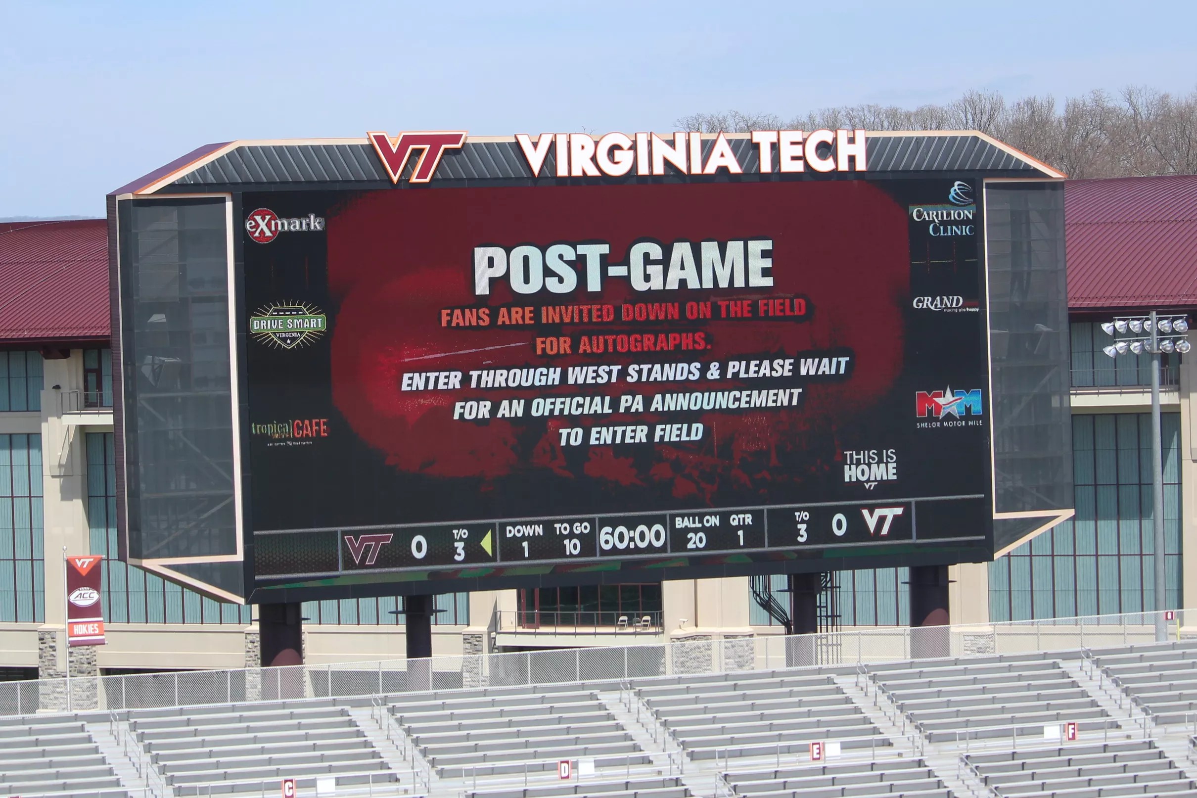 A View from the Sideline: Virginia Tech Hokie 2018 Spring Game