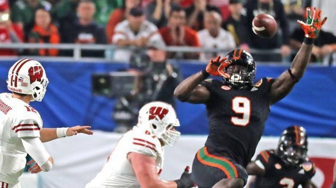 Who is Chad Thomas, the Miami Hurricanes defensive end drafted by the ...