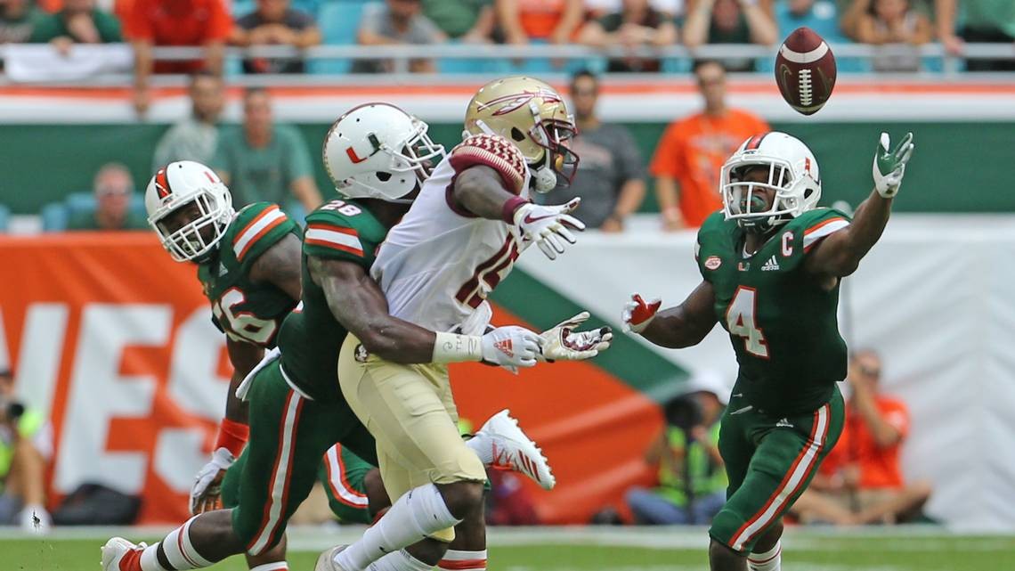 Two Miami Hurricanes defensive backs named semifinalists for Jim Thorpe ...