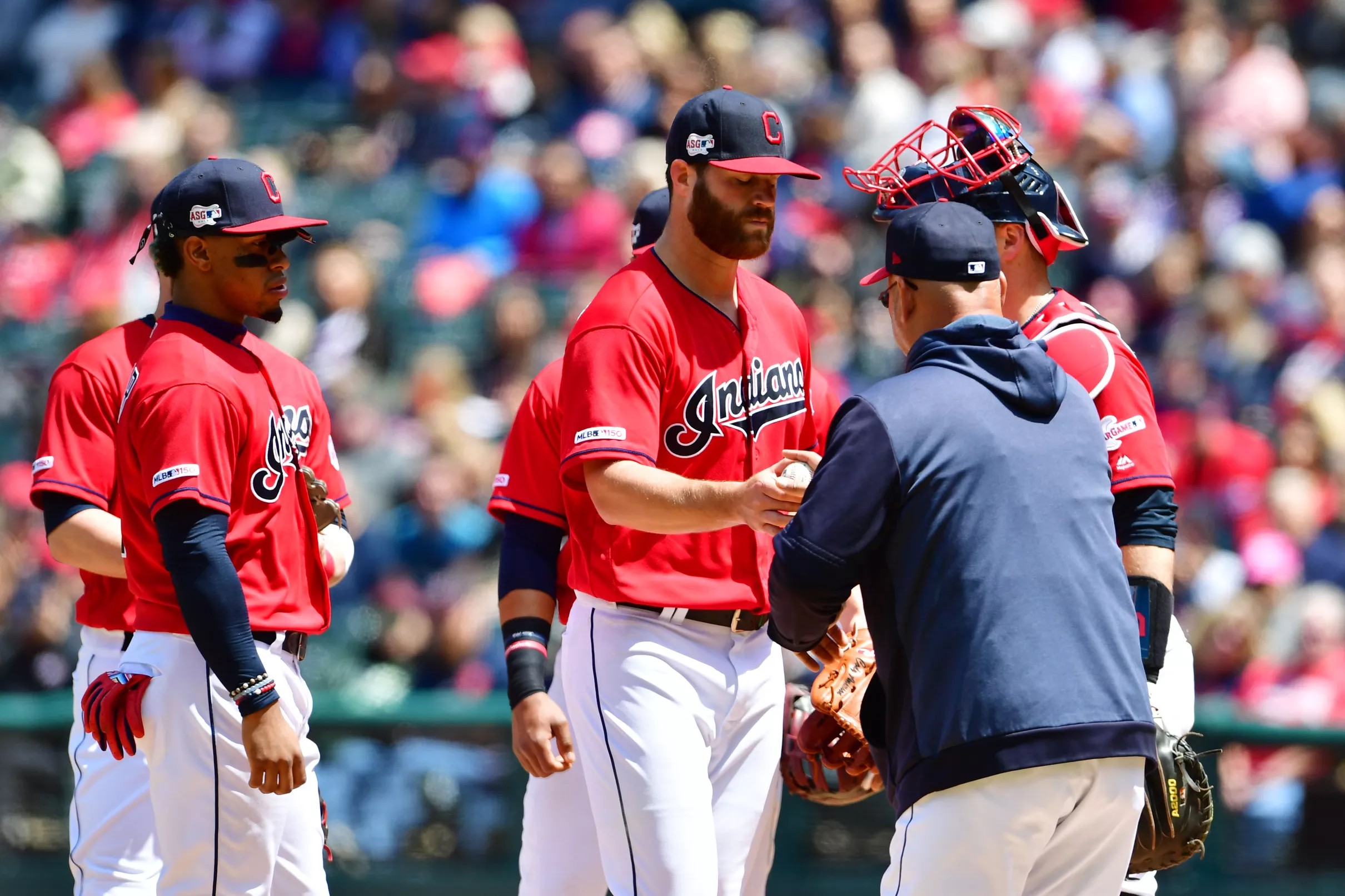 The Cleveland Indians lost this baseball game against the Mariners by a ...