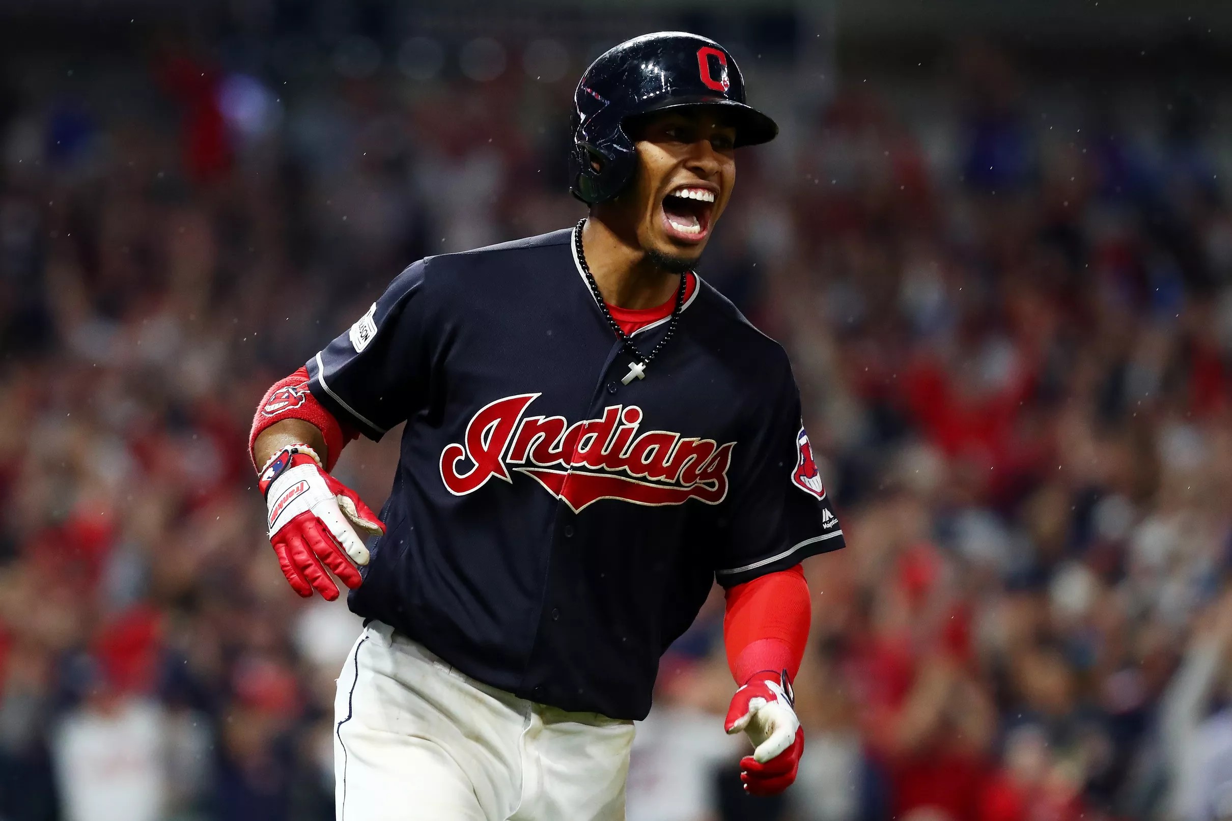 Indians-Yankees win expectancy graph tells quite a story