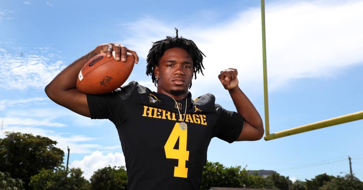 American Heritage star Mark Fletcher commits to Hurricanes over Florida