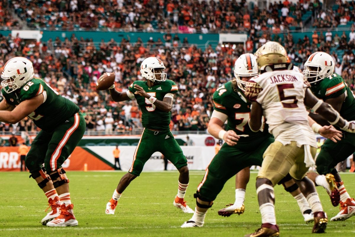 Miami Hurricanes QB N’Kosi Perry’s social media struggles continue
