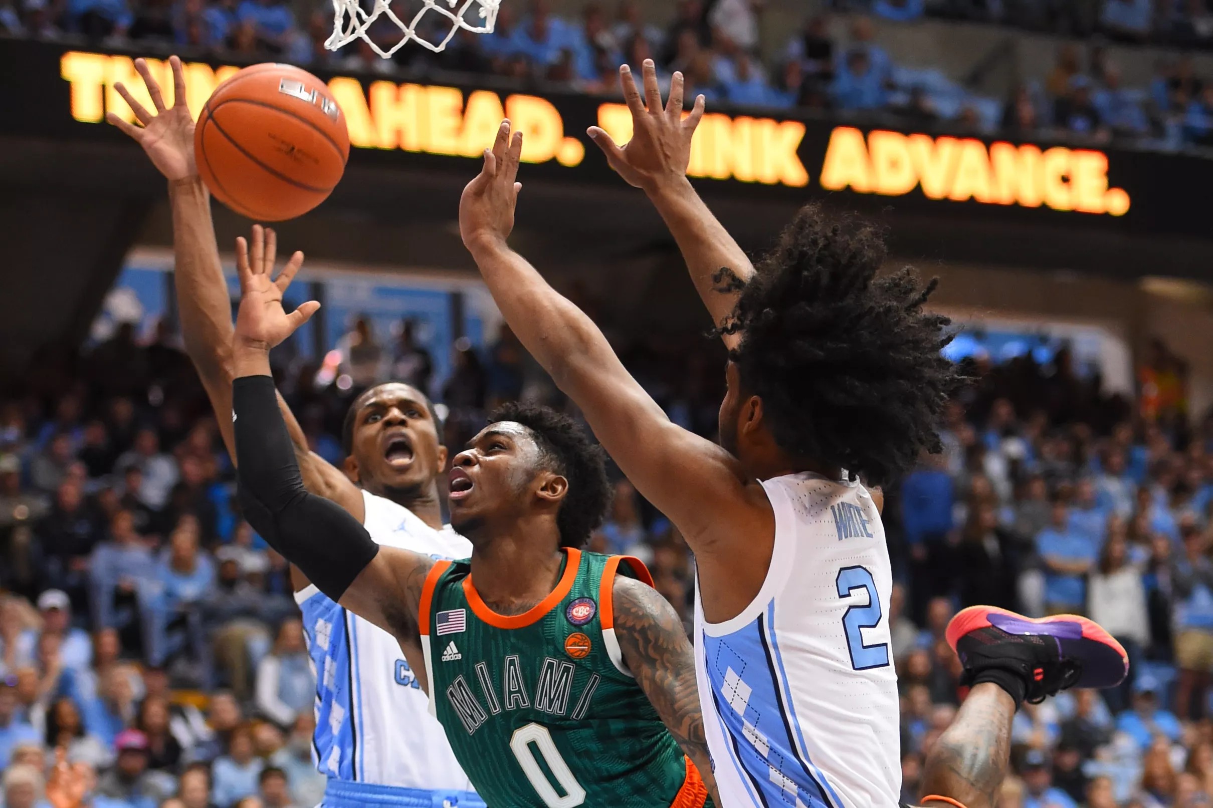 Canes Hoops: Miami drops OT thriller to UNC 88-85