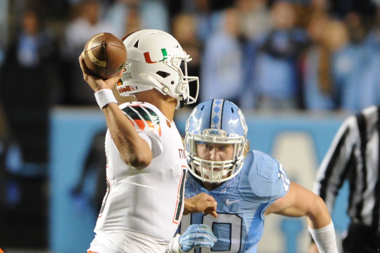 Miami Hurricanes 2016 Schedule Preview: North Carolina