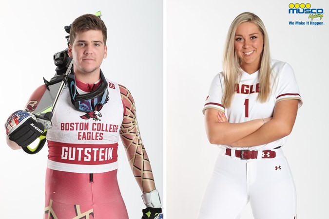 Gutstein, Anderson Named Eagles of the Week