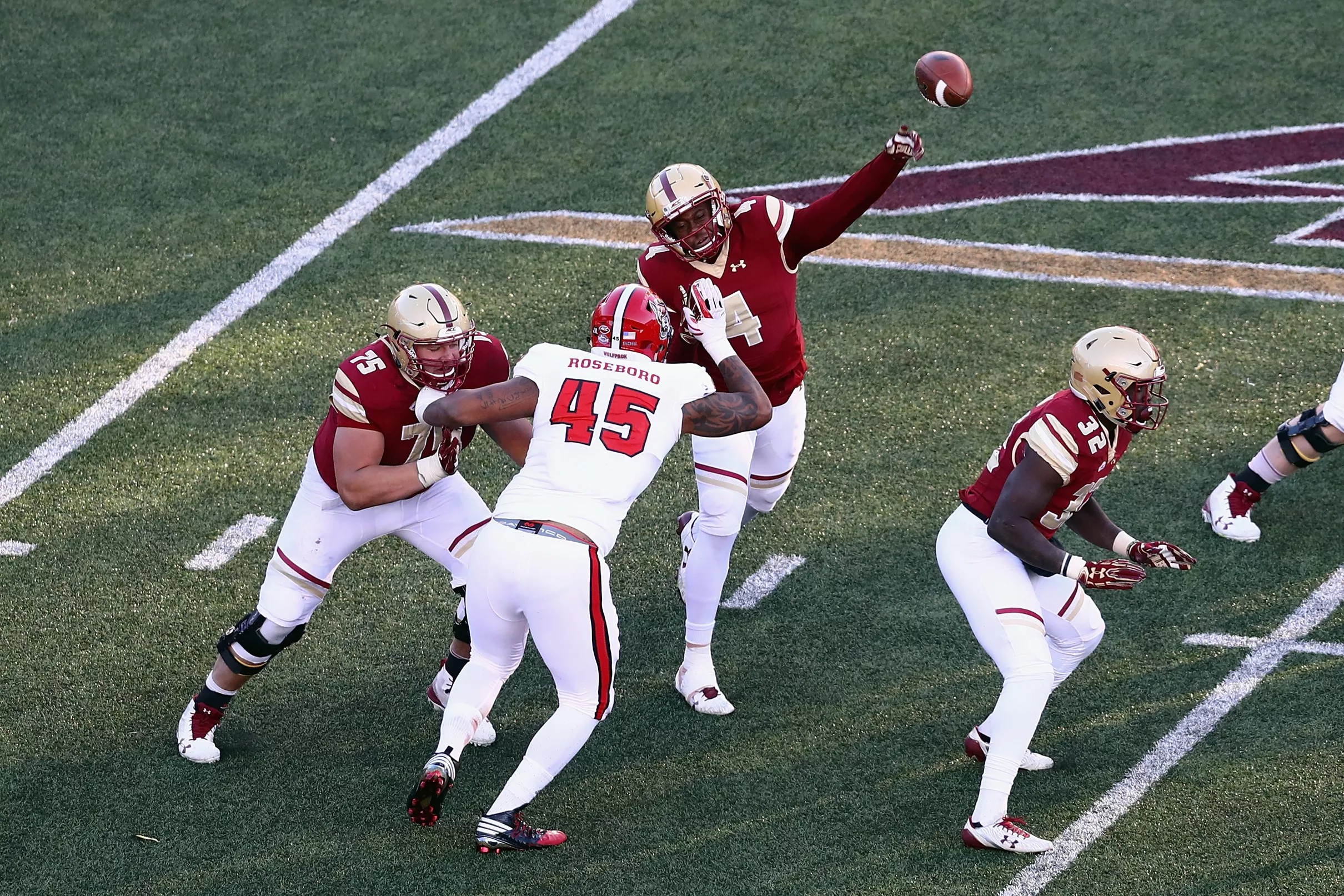 Boston College Football’s Darius Wade To Transfer
