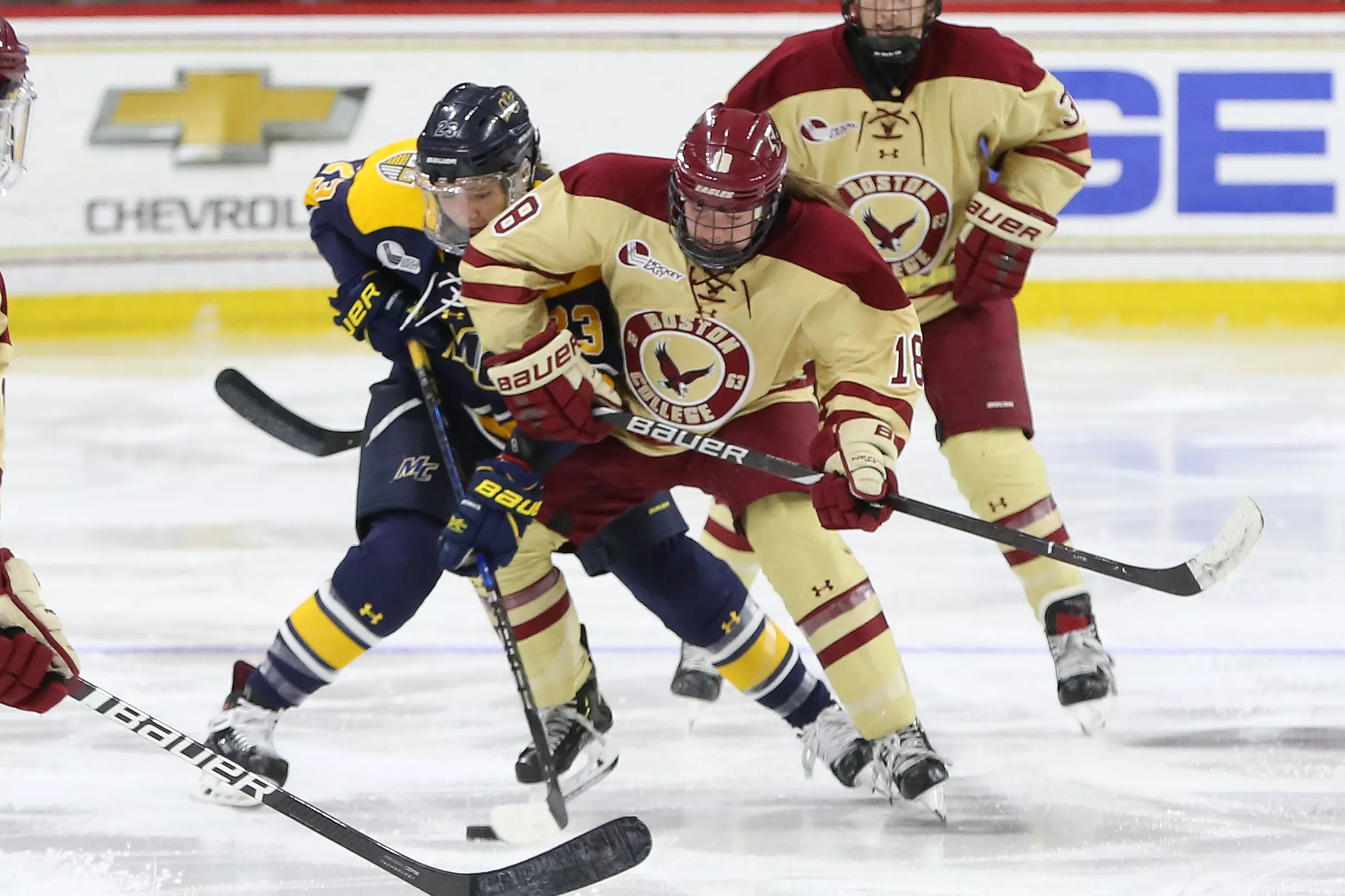 BC Women’s Hockey Starts The Year Off Right With 2-0 Win Over Merrimack