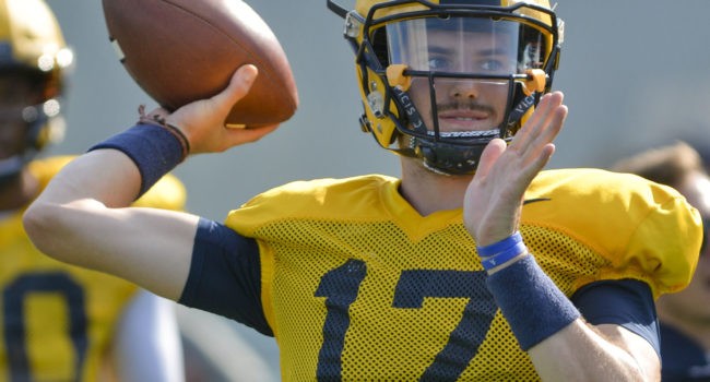 Jack Allison making strides as Mountaineers’ No. 2 QB