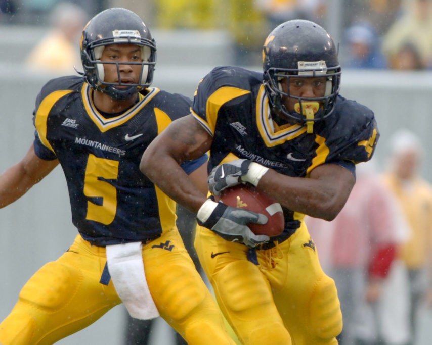 Explosive duo Pat White, Steve Slaton highlight WVU’s hall of fame class