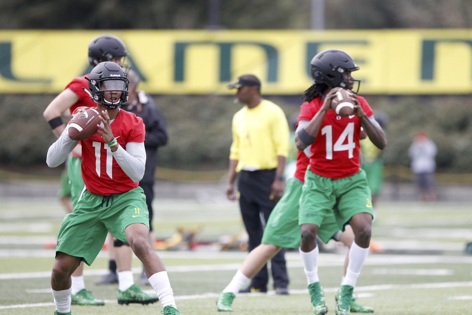 Oregon Ducks transfers Terry Wilson, Travis Jonsen top depth charts at ...