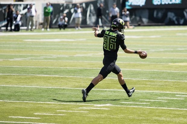 As spring closes, kicker Adam Stack still has a chance to pull double ...