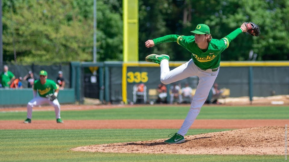 Nelson Pitches Ducks Past OSU
