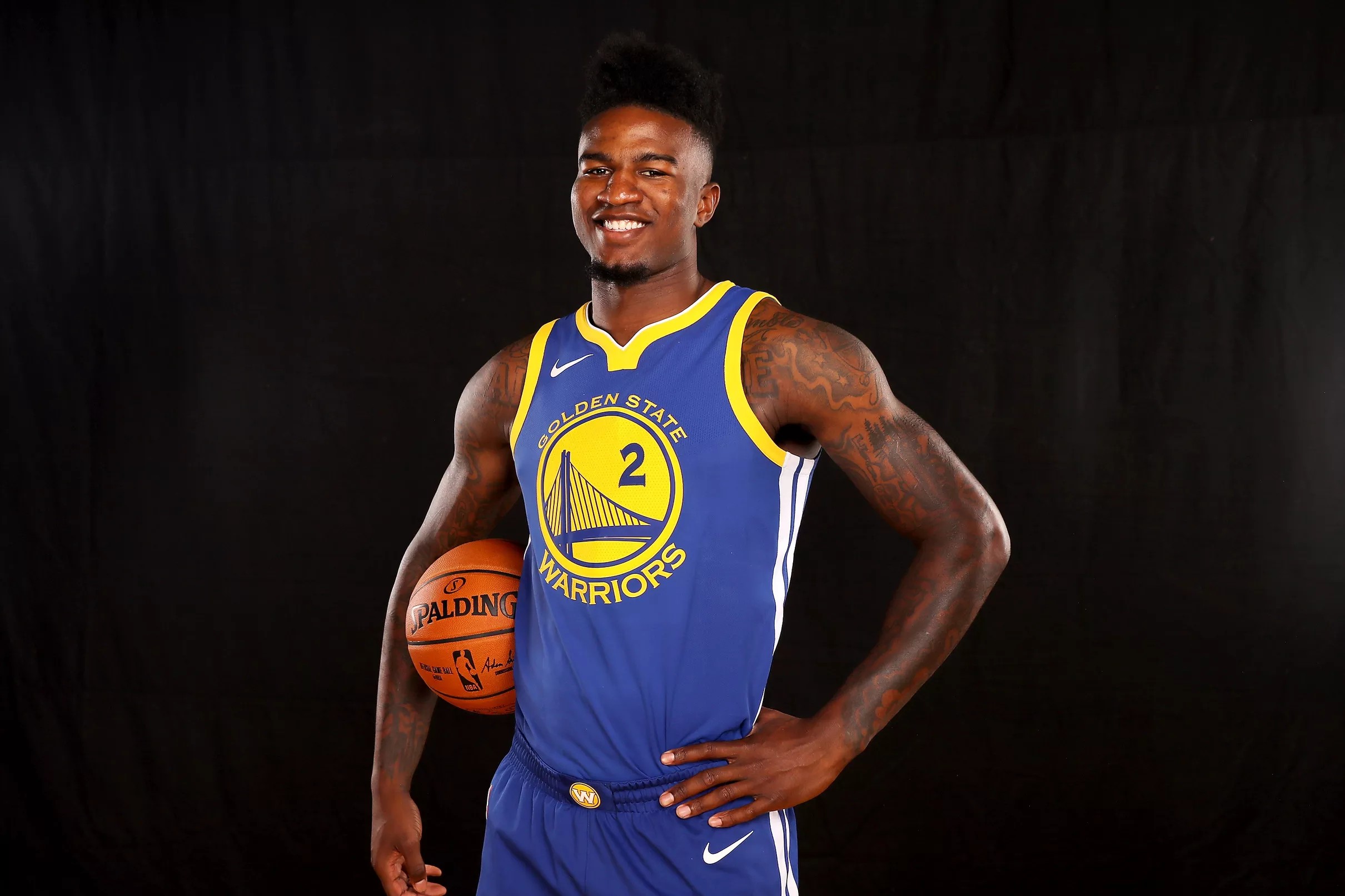 WATCH: Jordan Bell executes first NBA alley-oop with Draymond Green