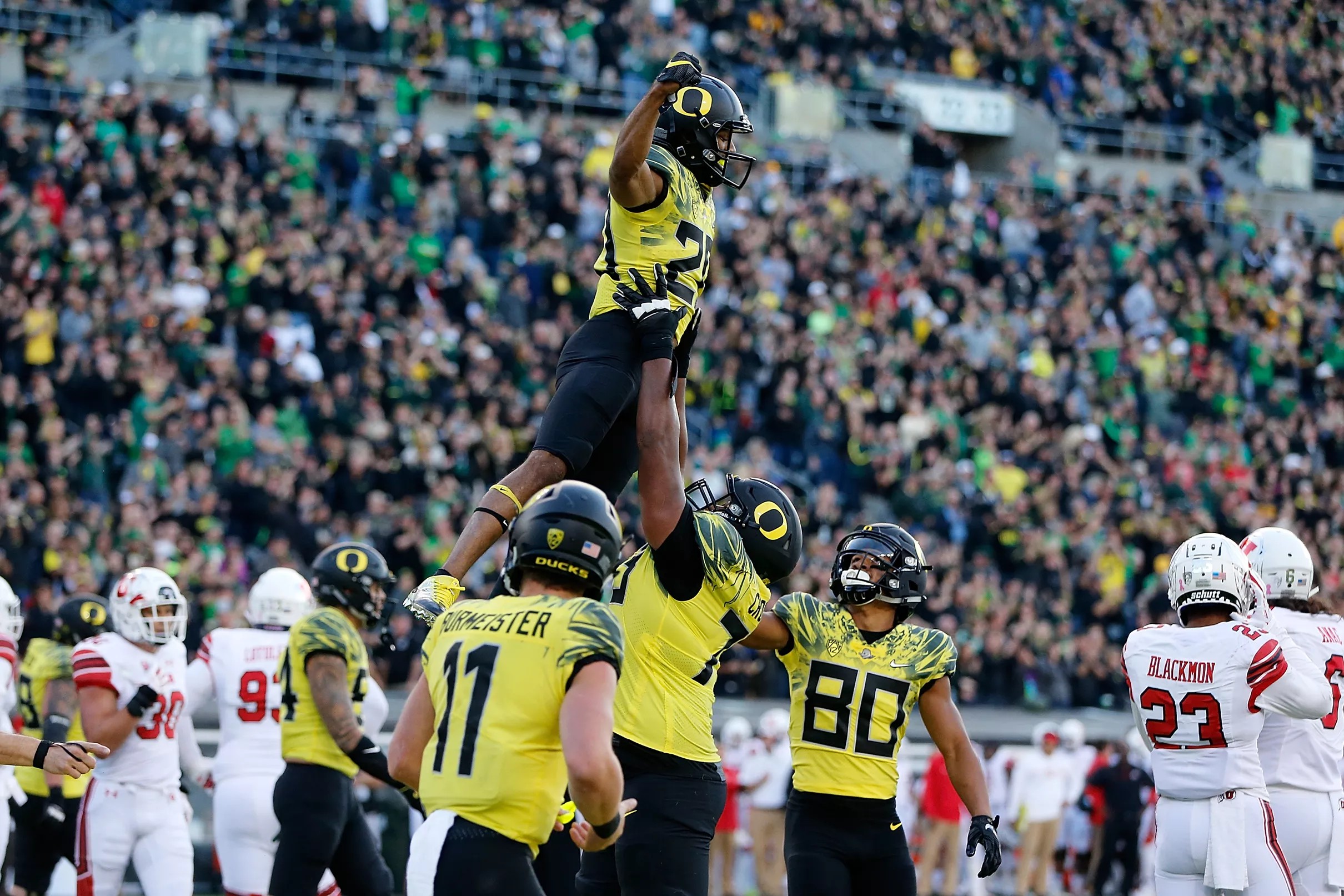 Game Recap: Ducks rush for 347 yards in victorious effort against Utah ...