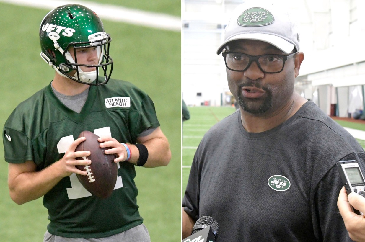 Sam Darnold’s performance drawing curse-filled praise from Jets coach