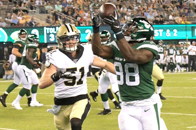 It was a mixed bag for the Jets’ Ty Montgomery