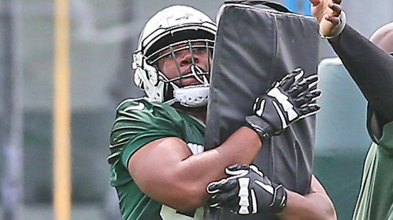 Third-round pick Nathan Shepherd has a chance to start as a rookie